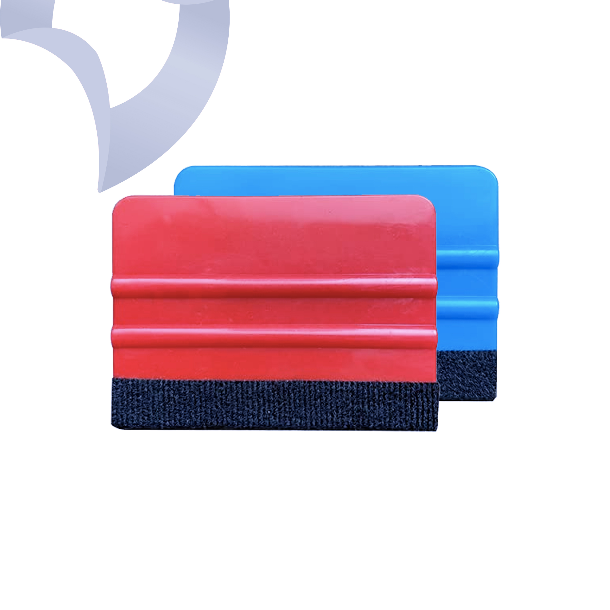 Black Felt Edge Decal Squeegee 4 Inch Wrapping Scraper – vcreaonline.in